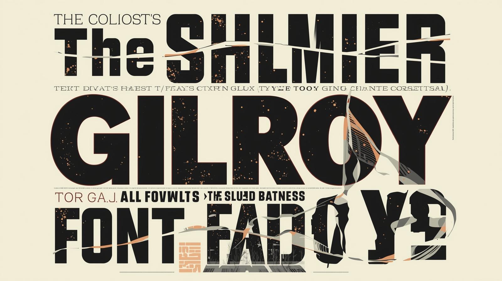 Gilroy Font Family: A Complete Guide and Free Download